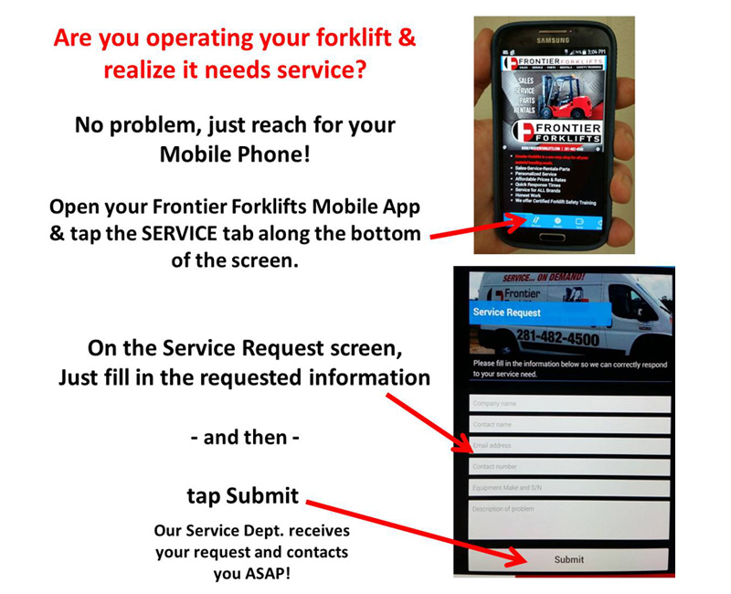Forklift Daily Checklist | Pearland TX | Frontier Forklifts & Equipment